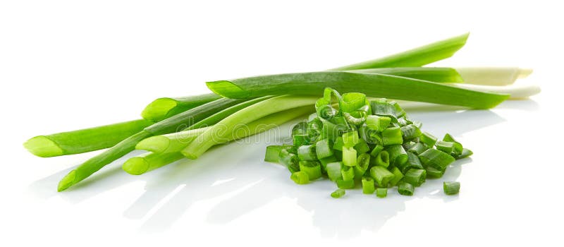 Chopped Spring Onions stock image. Image of fresh, nutrition - 9499215