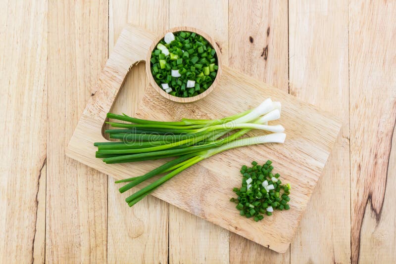 Chopped spring onions. stock photo. Image of vitamin - 61004828