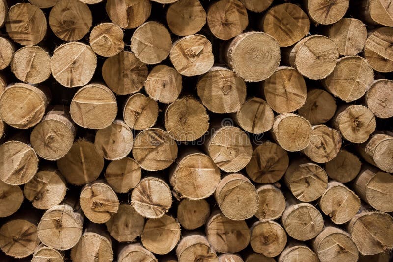 Chopped Stack Firewood Textured Background Stock Photo - Image of ...