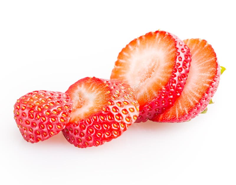 Sliced strawberries stock image. Image of healthy, slice - 50596567