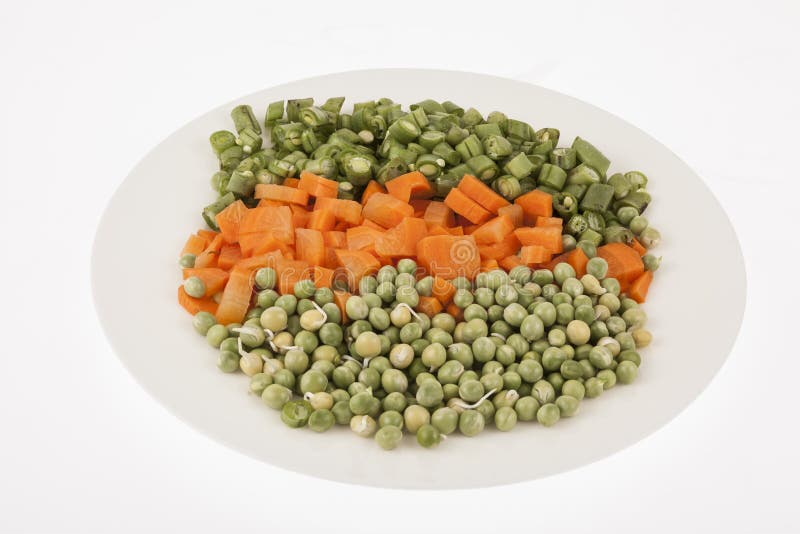 A chopped vegetables stock image. Image of white, healthy - 76217987