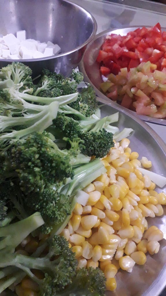 Chopped Vegetables Having Special Textures Stock Photo - Image of food ...