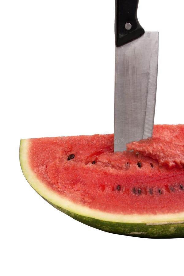 Chopped watermelon stock image. Image of melon, water - 10255563