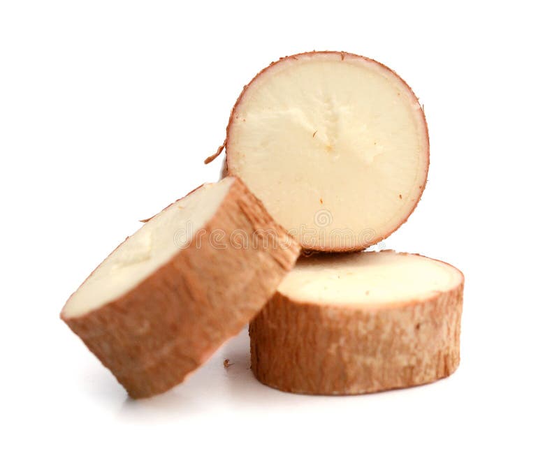 Chopped and whole cassava stock image. Image of cassava - 99469901