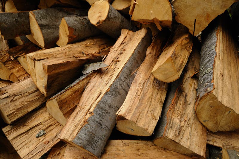 Chopped wood stock image. Image of pile, wood, texture - 10823345