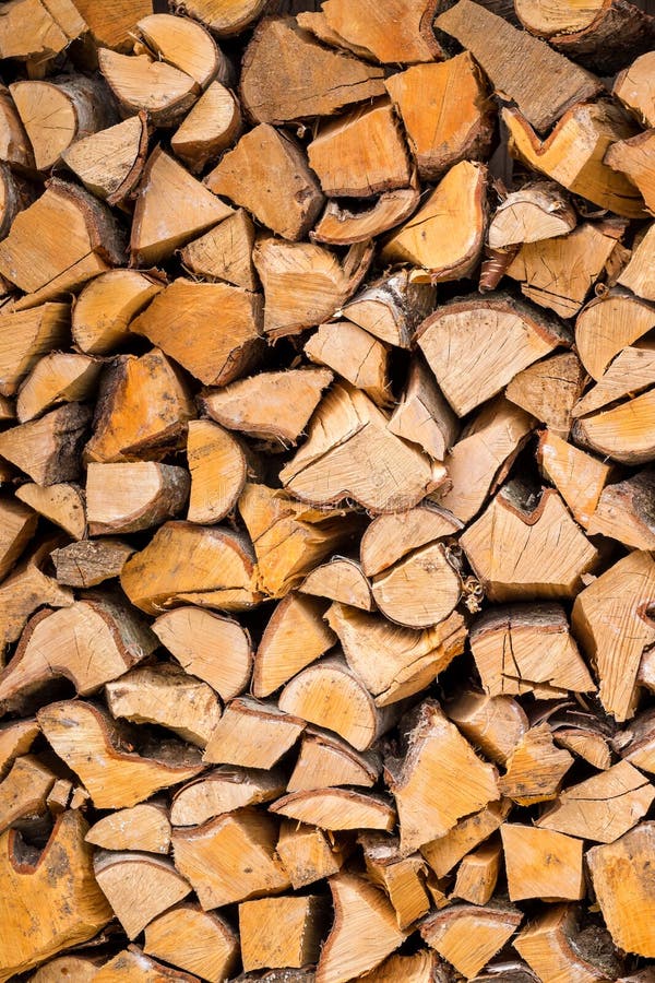 Chopped wood for fire stock image. Image of logpile, seasoned - 73778769