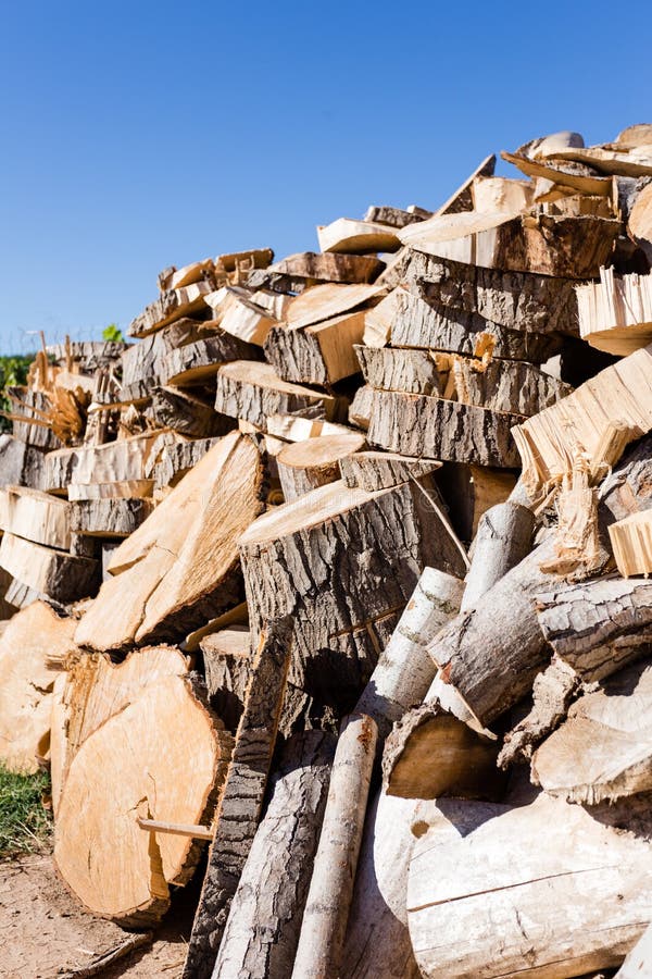 Chopped wood stock photo. Image of chopped, tree, heat - 59088702