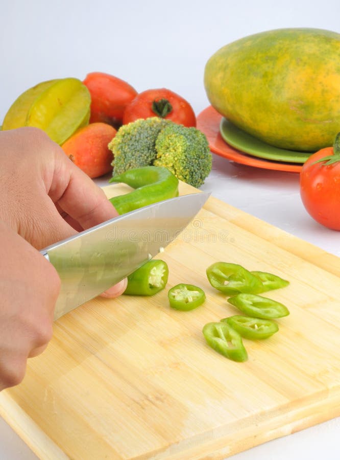 Chopper stock image. Image of metal, chopping, hand, green - 8460411