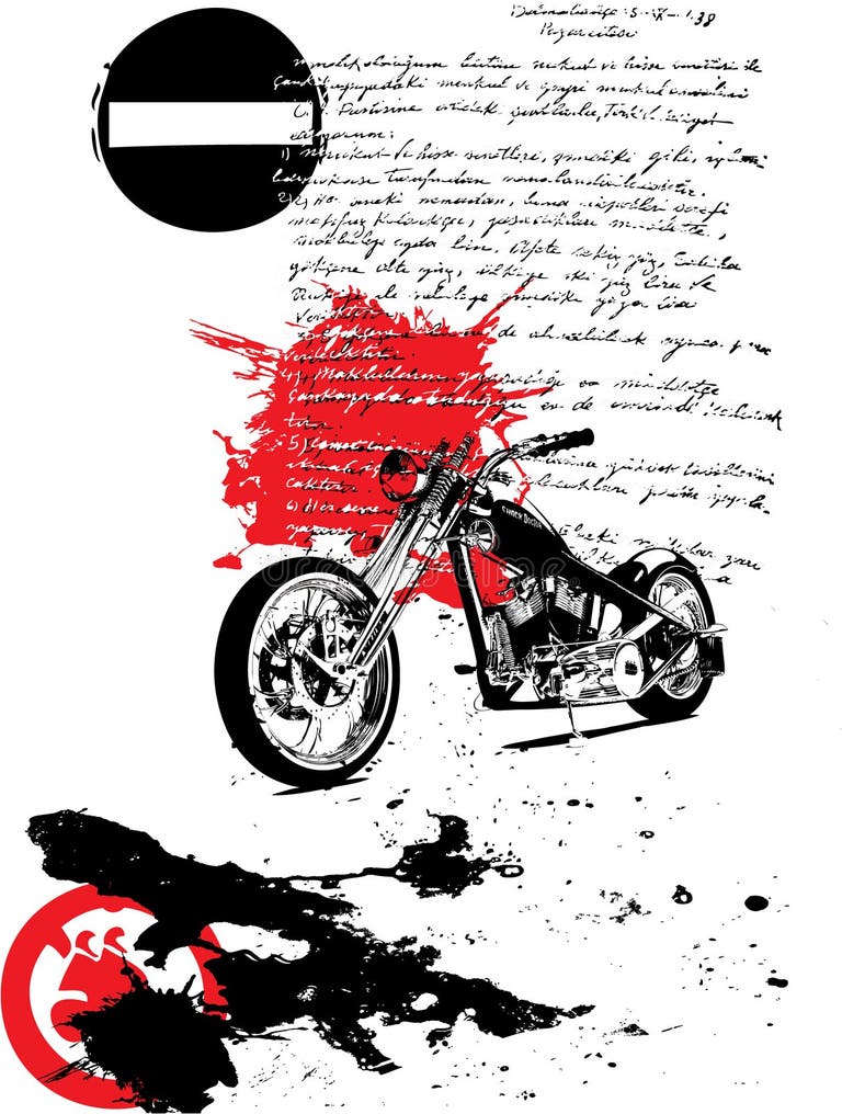 Chopper Banner Stock Illustrations – 1,966 Chopper Banner Stock ...