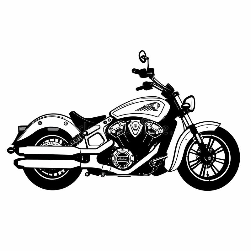 Chopper Symbol Illustration. Generative AI Stock Illustration ...