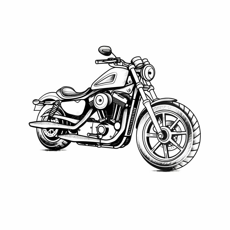Chopper Symbol Illustration. Generative AI Stock Illustration ...