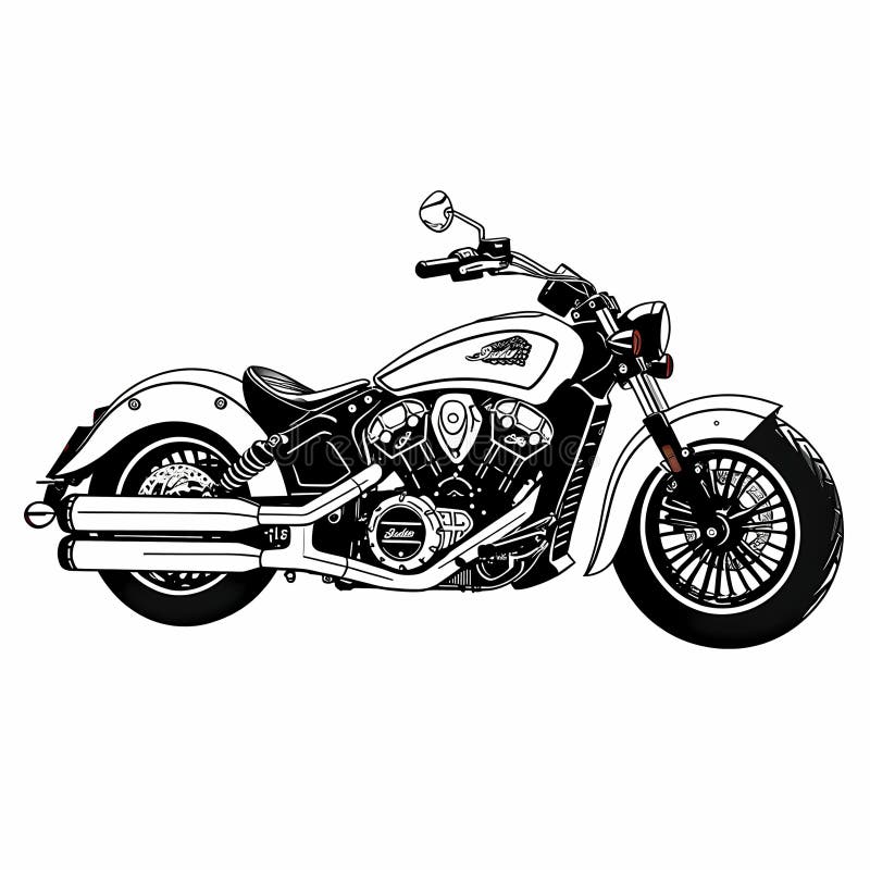 Chopper Symbol Illustration. Generative AI Stock Illustration ...