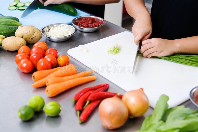 Chopping stock photo. Image of onions, preparation, food - 5413328