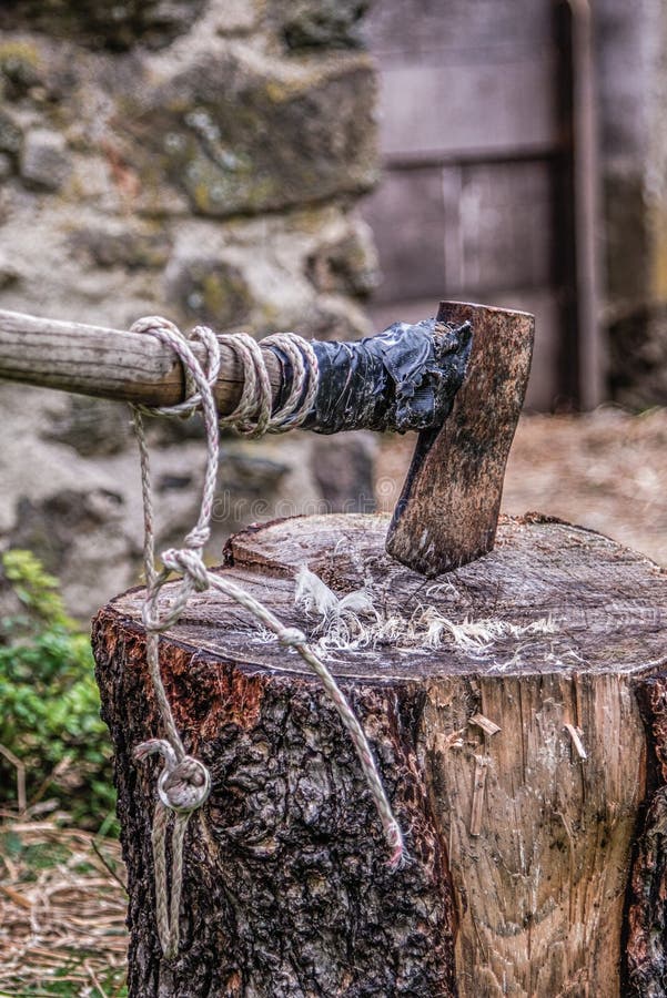 Chopping Block stock image. Image of stump, chopping - 44475499