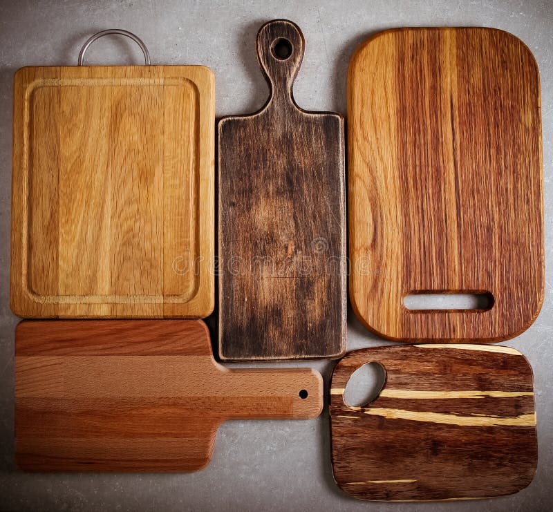Chopping boards stock photo. Image of overhead, copyspace - 201244966