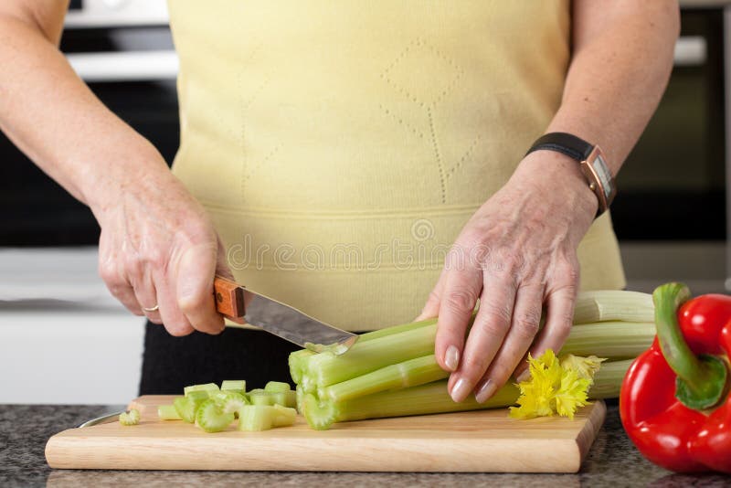 Chopping vegetables stock photo. Image of housework, food - 38210830