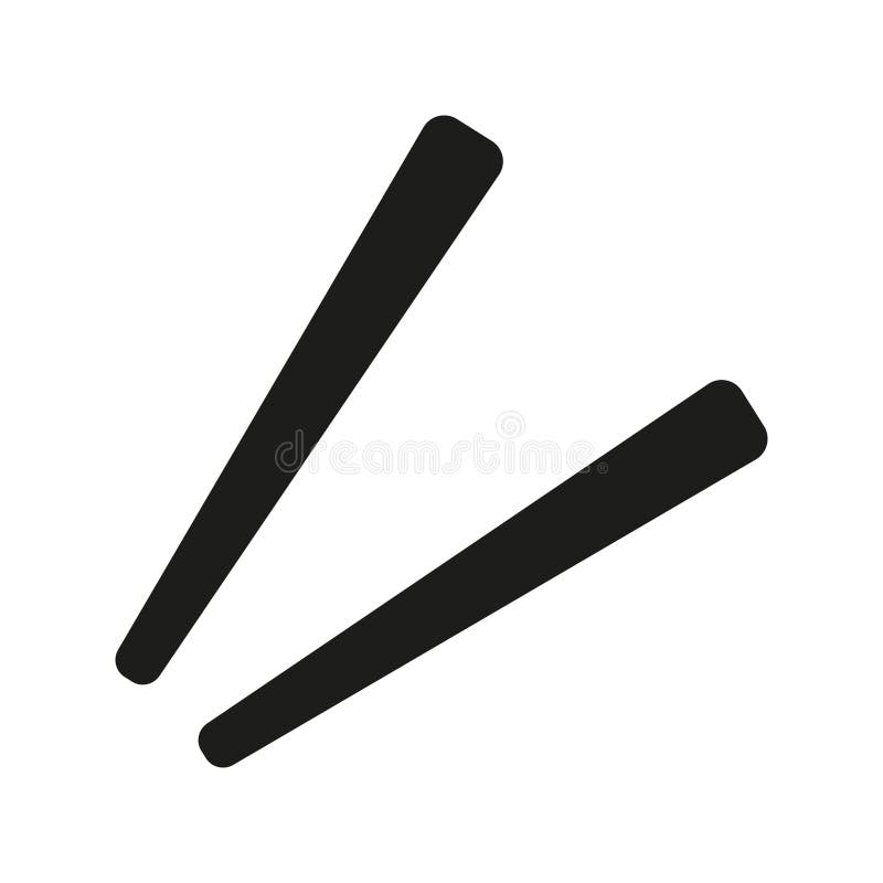 Chopstick Icon Vector Design Templates Simple and Modern Stock Vector ...