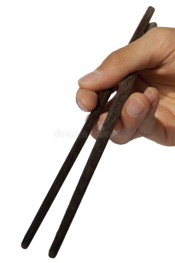 How to handle chopsticks stock image. Image of sticks - 11995055