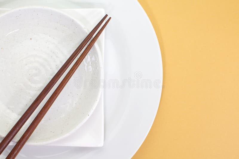 Chopsticks in Asian Set Table Stock Photo - Image of kitchen, table ...
