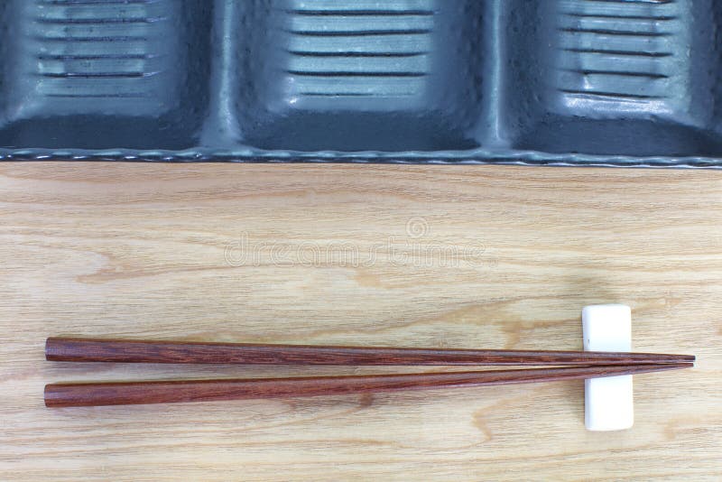 Chopsticks and Asian Table Setting Stock Photo - Image of kitchen ...