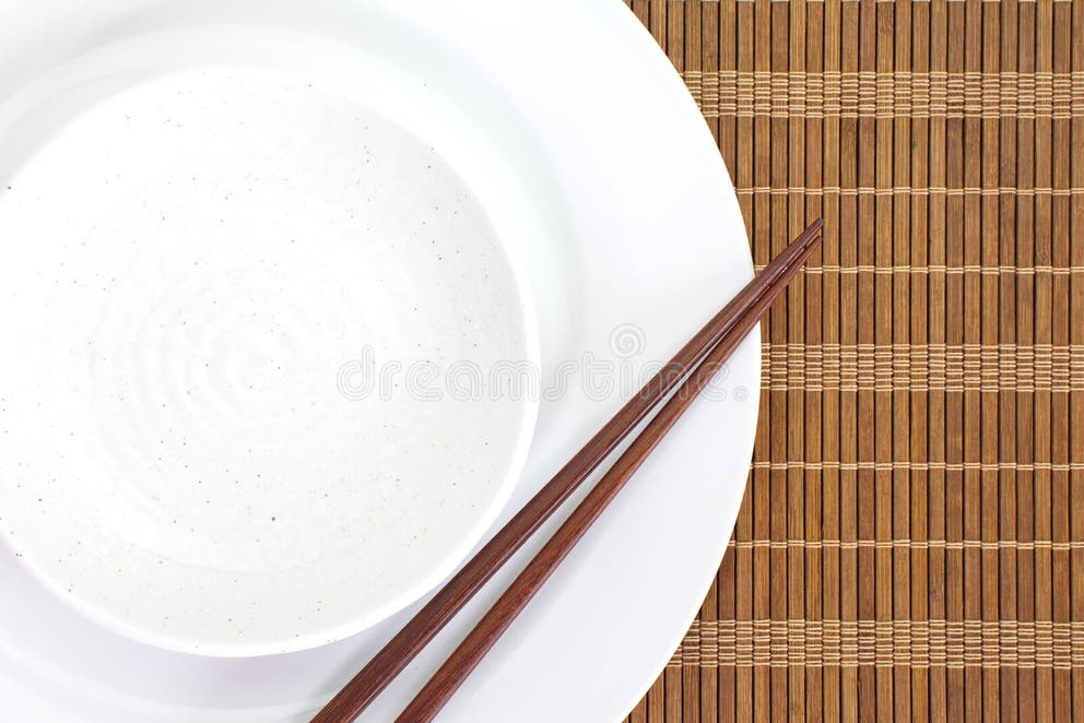 Chopsticks and Asian Table Setting Stock Photo - Image of oriental ...