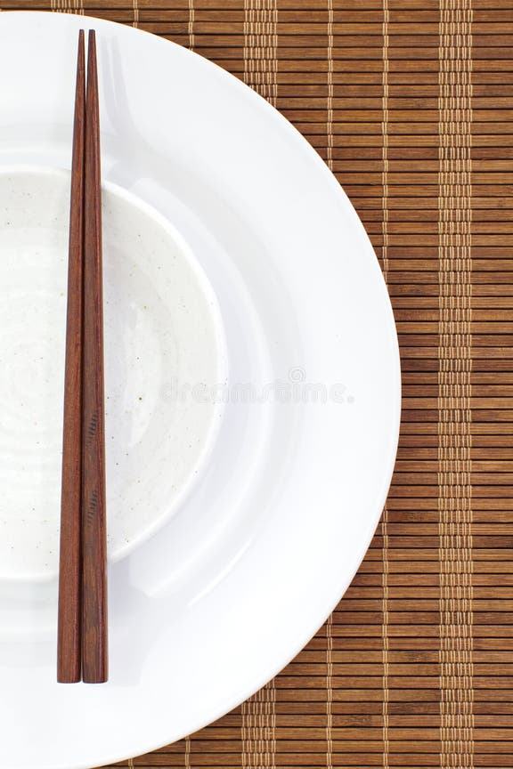 Chopsticks and Asian Table Setting Stock Photo - Image of asia, dinner ...
