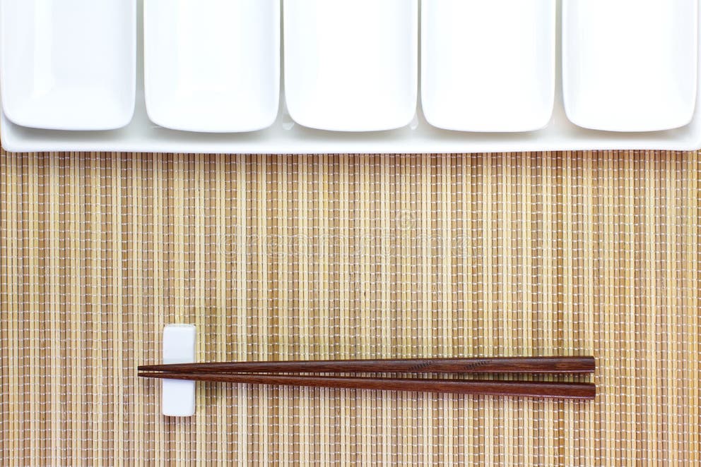 Chopsticks and Asian Table Setting Stock Photo - Image of meal, cuisine ...