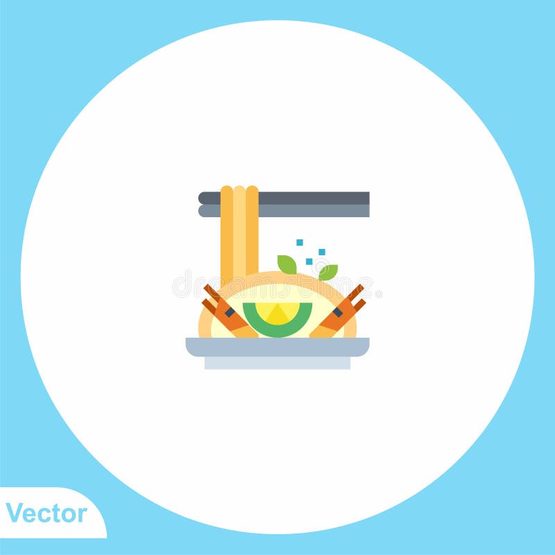 Chopsticks Vector Icon Sign Symbol Stock Illustration - Illustration of ...
