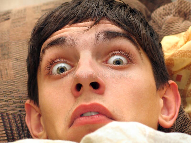 Choqué photo stock. Image du grand, bâti, bailler, visage - 8218482
