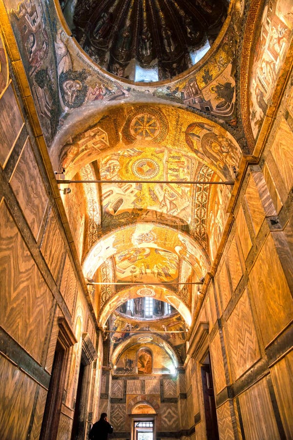 Chora Museum, Istanbul, Turkey. Stock Photo - Image of blue, istanbul ...