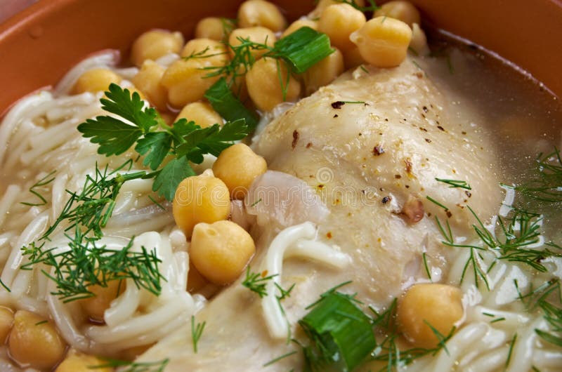 Chorba Beida stock photo. Image of soup, mediterranean - 44090514