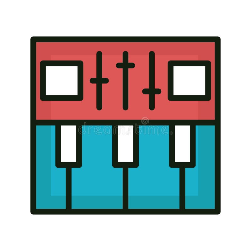 Chords Isolated Vector Icon Which Can Easily Modify or Edit Stock ...