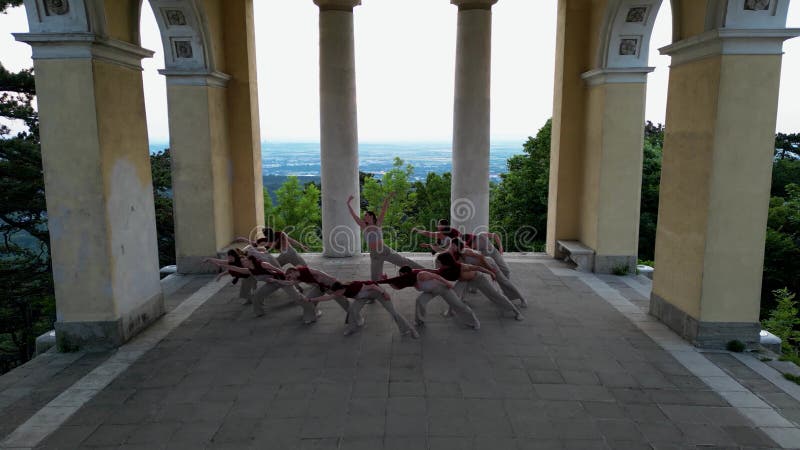 Beautiful Interpretive Dance Show by Professional Dancers in a Temple ...