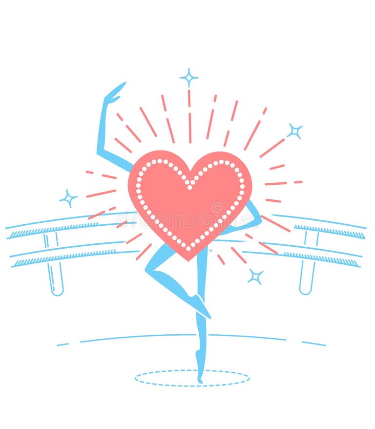 Dancing Heart Logo Stock Illustrations – 323 Dancing Heart Logo Stock ...