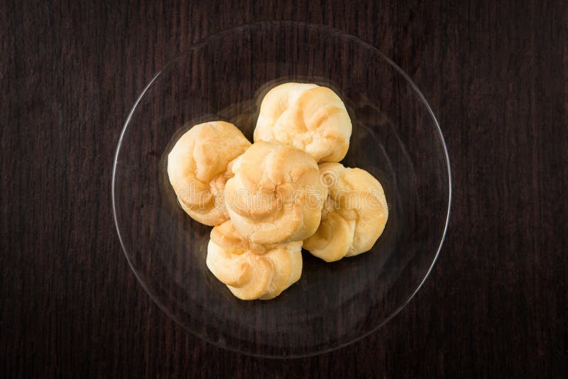 Choux cream stock image. Image of sweet, puff, cream - 55422765