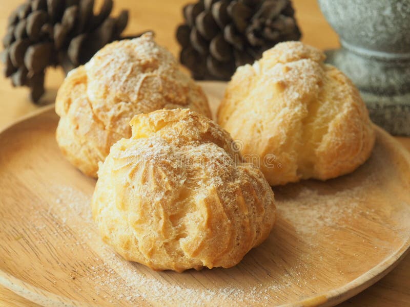 Choux a la creme stock image. Image of puff, pastry, beignet - 41234085
