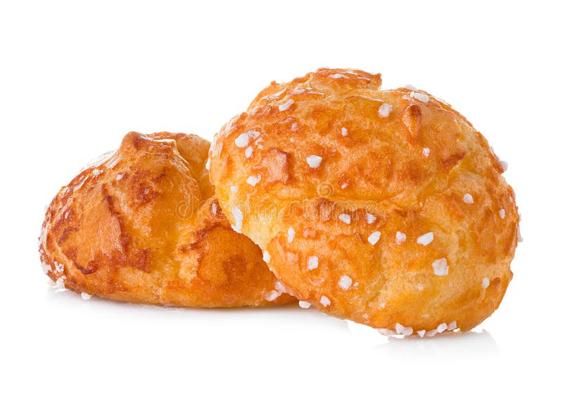 Choux pastry isolated stock image. Image of brown, choux - 41971835