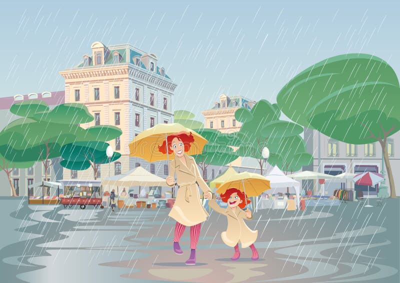 Chovendo Ilustrações, Vetores E Clipart De Stock – (9,219 Stock ...