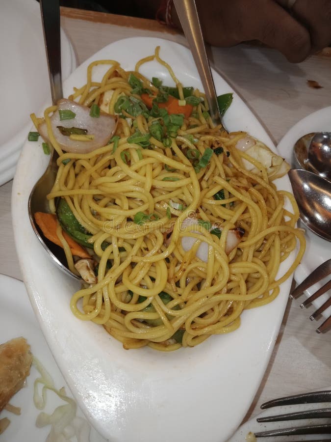 Chowmin stock image. Image of chowmin, chinese, delicious - 155126309