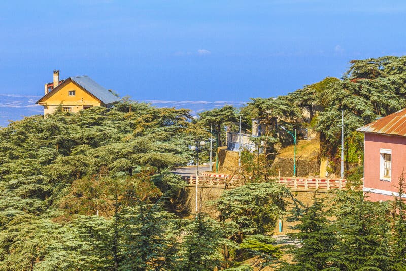 Chrea park editorial photo. Image of mountain, house - 60847346