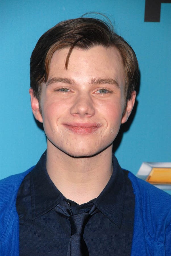 Chris Colfer editorial stock image. Image of glee, spring - 26357014