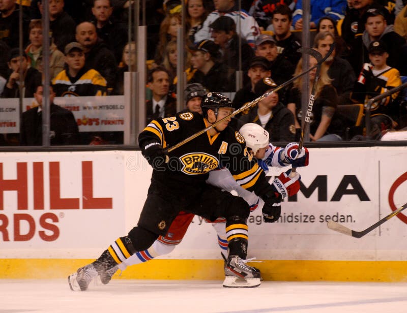 Chris Kelly Checks Brandon Dubinsky (NHL) Editorial Photography - Image ...