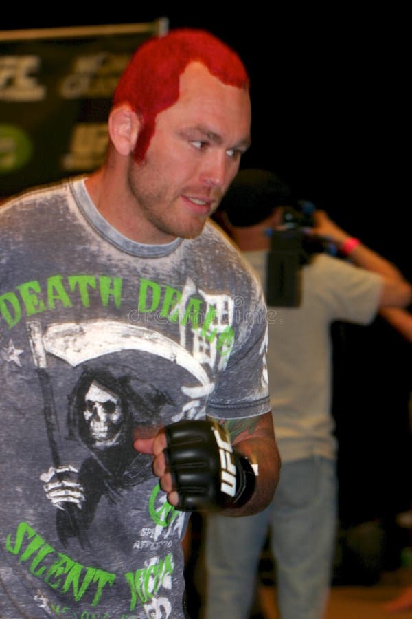 Chris Leben UFC Fighter editorial stock image. Image of workout - 24181424