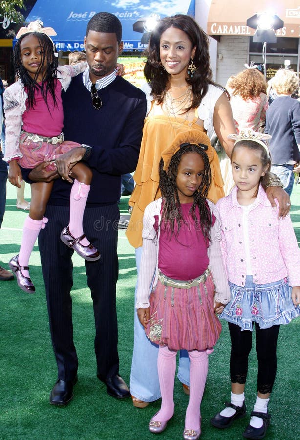 Chris Rock Et Malaak Compton Image éditorial - Image du événement ...