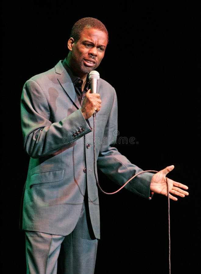 Chris Rock Performs Stand-Up Redaktionelles Stockfoto - Bild von ...