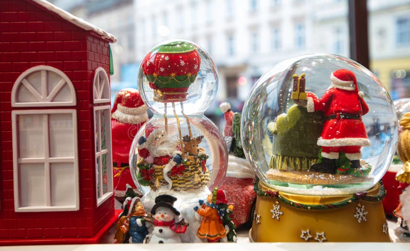 Chrismas decor figurines stock image. Image of fair - 301697697