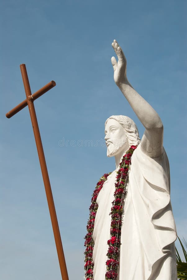Christ stock image. Image of savior, statue, jesus, saviour - 15616995