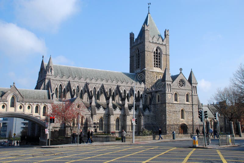 Christ Church Cathedral - Dublin Stock Photo - Image of christianity ...
