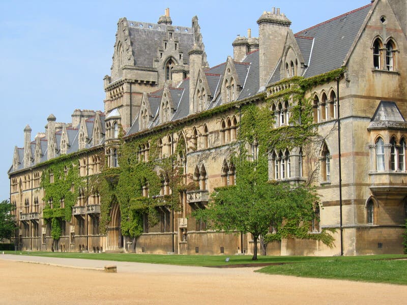 Christ Church College, Oxford Stock Image - Image of england ...