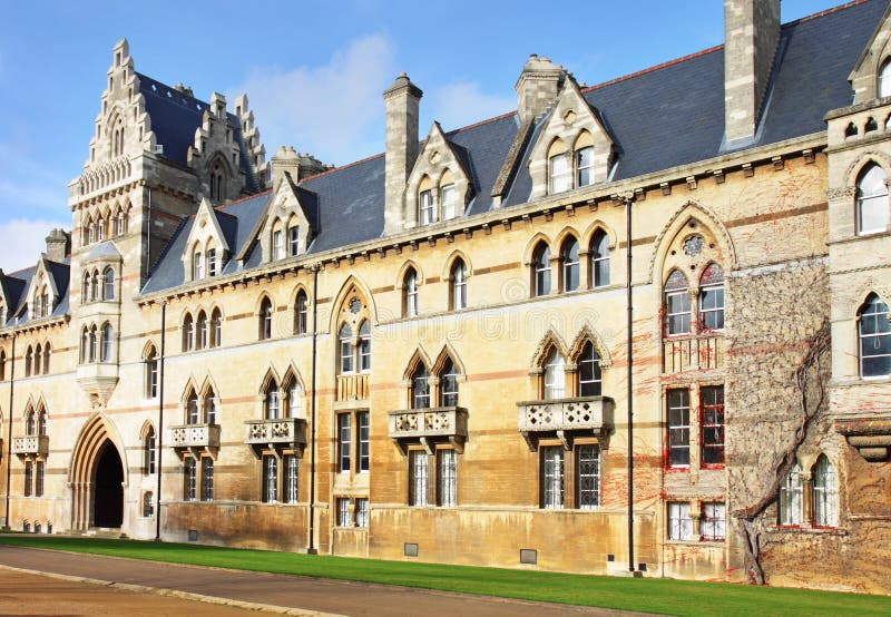 Christ Church College, Oxford Stock Image - Image of city, building ...